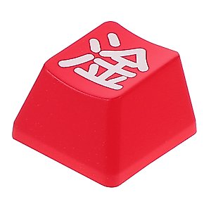 SOLUSTRE Pc Keycap Keyboard Cap Cover Notebook Laptops Replacement Key Caps Lighted Keyboard Shine Through Key Caps Custom Keyboard Lap Tops Pro On The Lap Abs Red Accessories