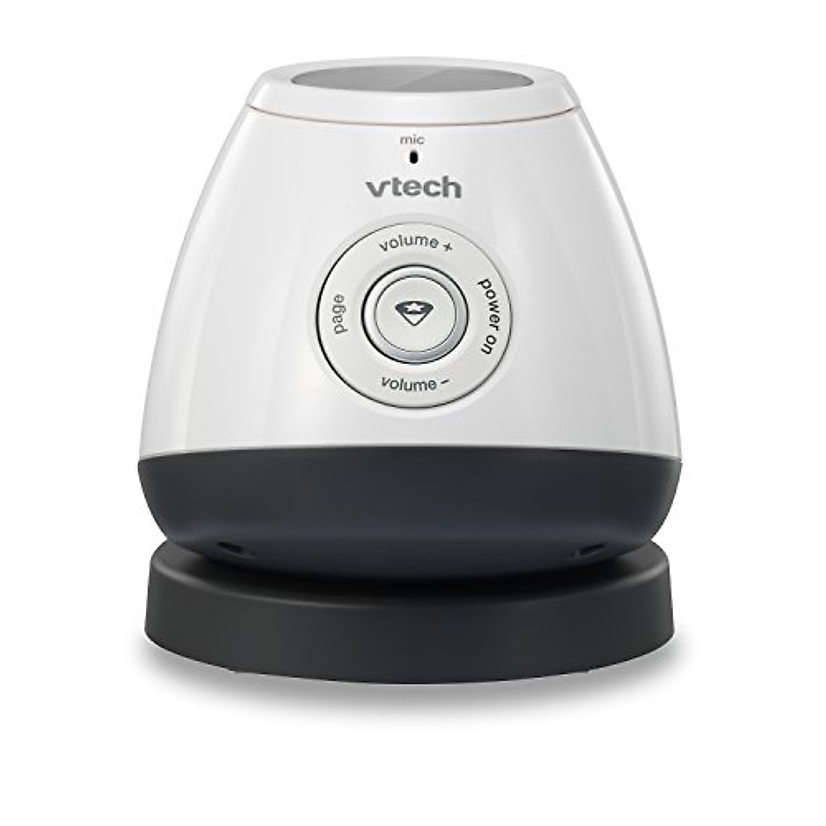 VTech DM271-102 Audio Baby Monitor with Glow-on-Ceiling Night Light, Open or Closed Door/Window Sensor, Vibrating Sound-Alert, Talk Back Intercom & Belt Clip