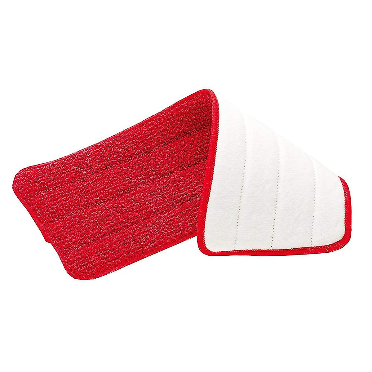 Forever one Washable Microfiber Mop Pads - Microfiber Replacement Mop Pads Heads 16.53 x 5.4Inches for Cleaning of Wet or Dry Floors - Professional HomeOffice Cleaning Supplies, Red