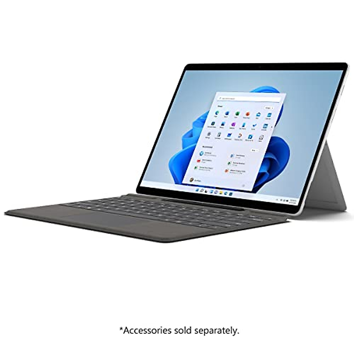 Microsoft Surface Pro X DU8-00001 13" SQ1 8GB/128GB Touch Tablet Computer, Platinum