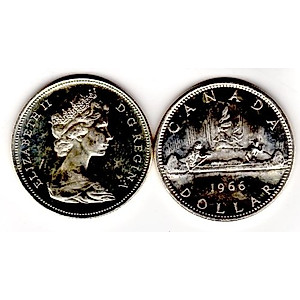 1966 Canadian Silver Dollar