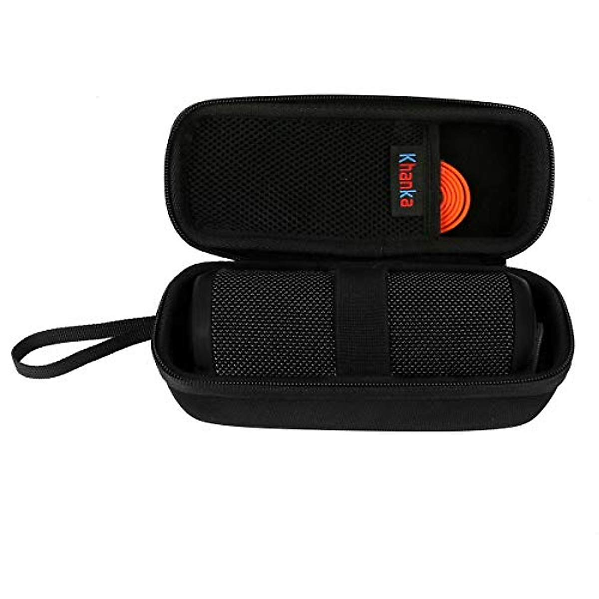 Khanka Hard Travel Case Replacement for JBL Flip 3 / Flip 4 / Flip 5 / Flip 6 Waterproof Splashproof Portable Bluetooth Speaker