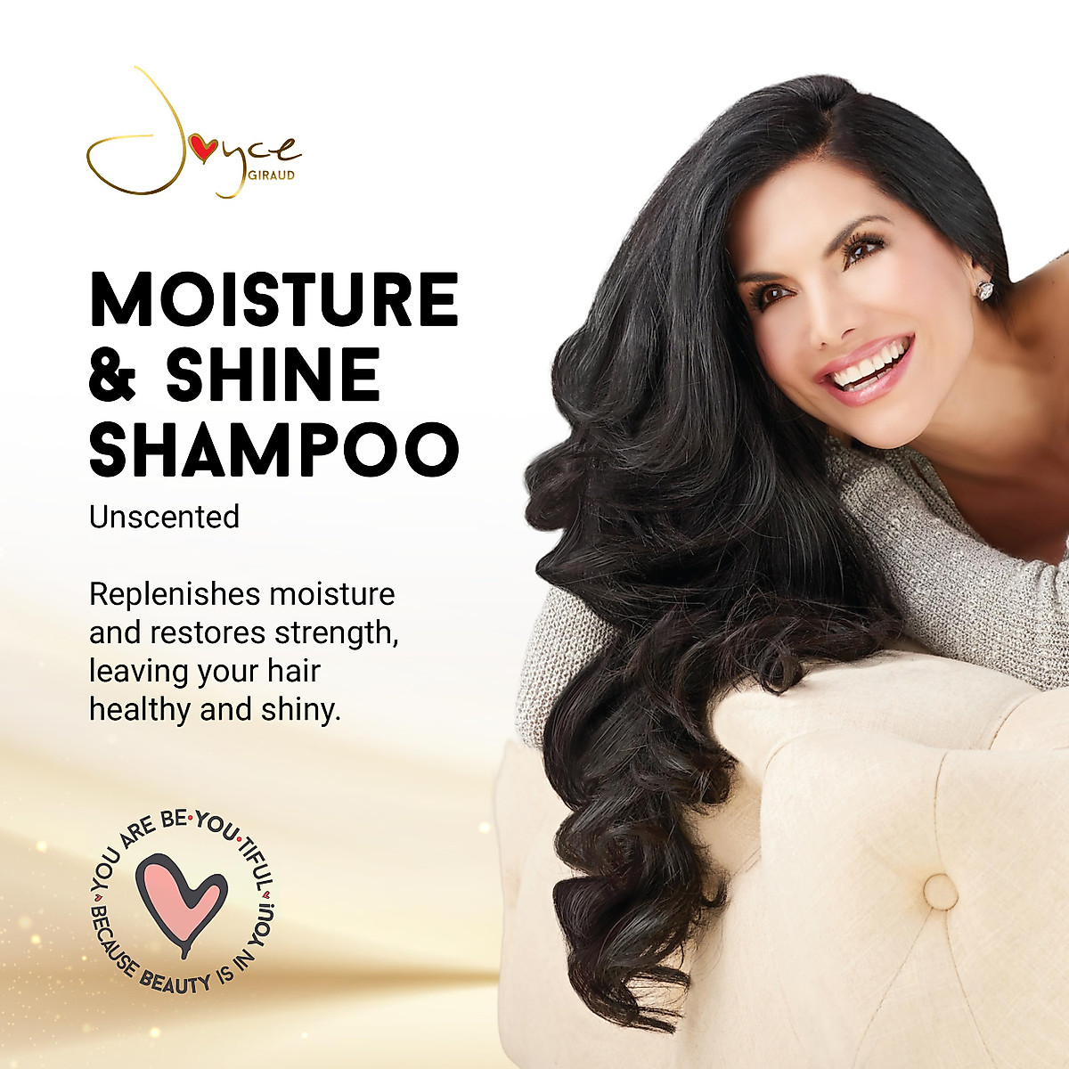 Joyce Giraud Miracle Elixir Moisture & Shine Shampoo, Hydrates & Protects Color, 8 Fl. Oz