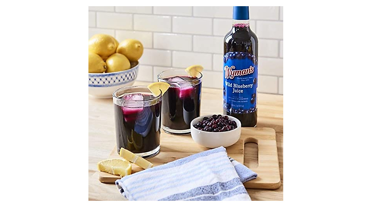 Wyman's Wild Blueberry Juice - 100% Pure & Natural