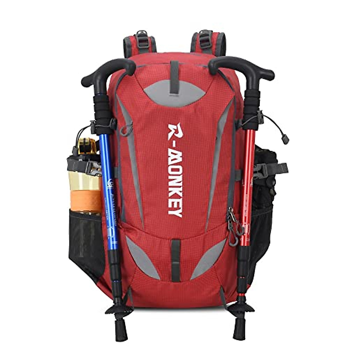 RuRu monkey 30L Hiking Backpack, Waterproof Lightweight Daypack for Cycling Skiing Camping