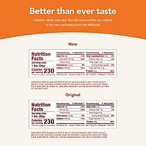 think! Protein Bars, High Protein Snacks, Gluten Free, Kosher Friendly, Creamy Peanut Butter, Nutrition Bars, 2.1 Oz per Bar, 12 Count (Packaging May Vary)