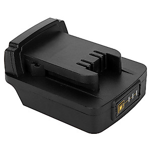 Fafeicy Battery Adapter, Electric Drill Accessory Built‑in PCBA for Makita 18V to for, with Exquisite Craftsmanship, Light and Practical, for Makita 18V Lithium Ion
