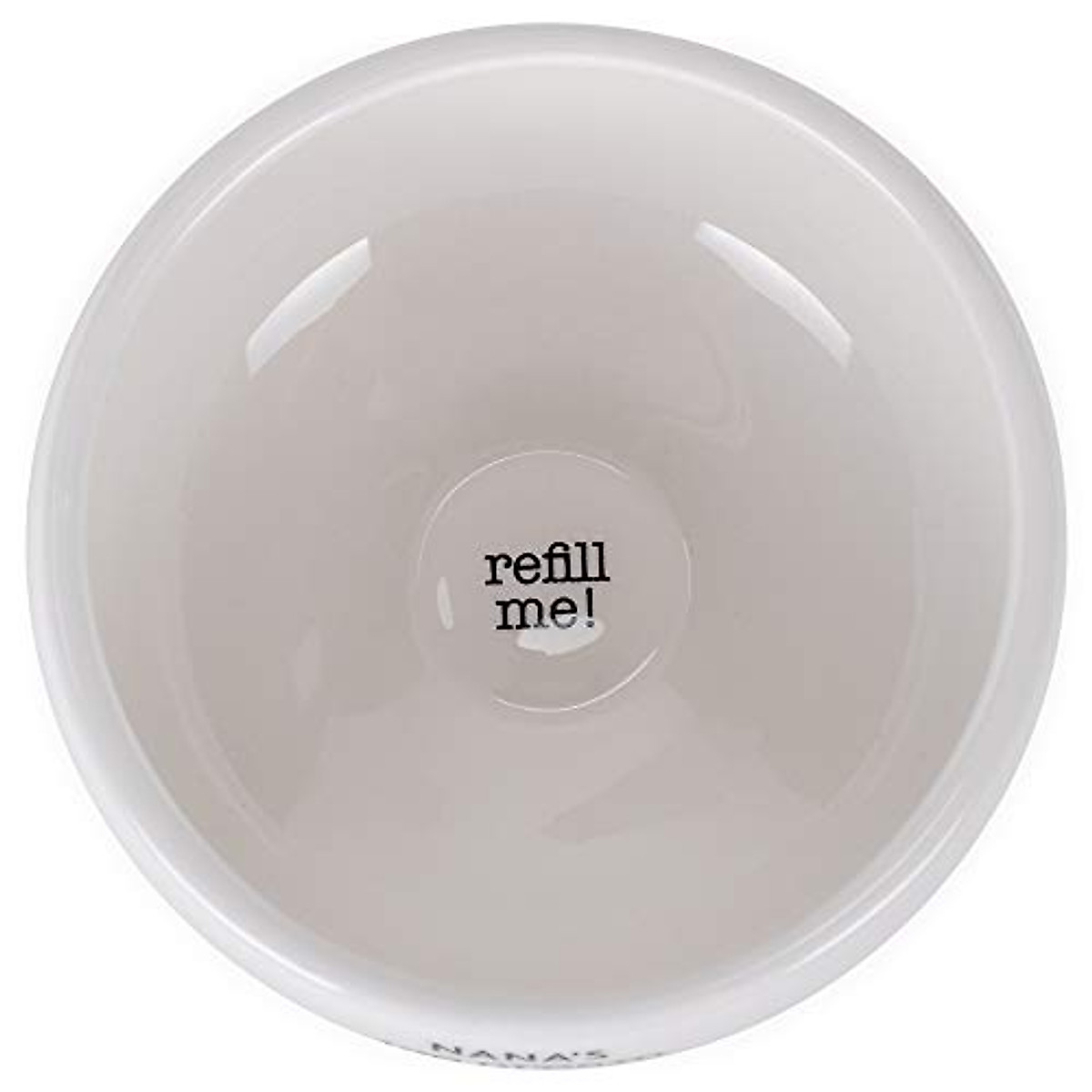 47th & Main Glossy White Ice Cream Bowl, 1-Count, Papas