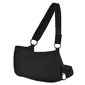 Brace Direct Deluxe Shoulder Immobilizer Arm Sling with Padded Straps- Shoulder Brace for Rotator Cuff Repair, Dislocation, Cast Support, Arm, Wrist, & Hand Injury- For Left or Right Arm