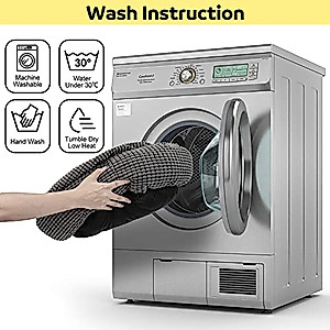 Siwa Mary Small Dog Bed with Attached Blanket, Cozy Donut Cuddler Anti-Anxiety Hooded Pet Beds Calming Cave Bed. Orthopedic Round Puppy Beds for Small Dogs or Cats Washable, Anti-Slip Bottom, 23inch