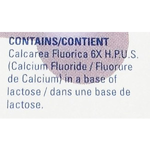 Hemorrhoid Treatment, Homeopathic Relief of Hemorroids, Colds, and Chapped Lips, Hyland's #1 Cell Salt Calcarea Fluorica 6X, 500 Count