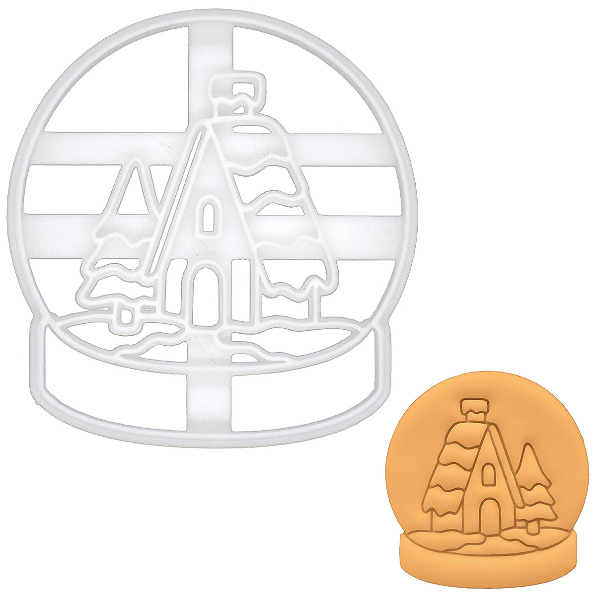 Snow Globe cookie cutter, 1 piece - Bakerlogy