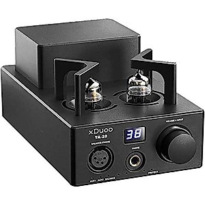 XDUOO TA-20 High Performance Balanced Tube Headphone Amplifier Power Amplifier (Black)