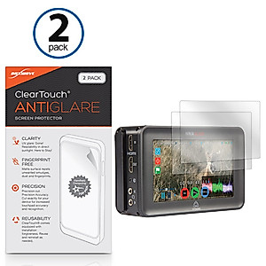 BoxWave Screen Protector Compatible With Atomos Ninja Blade (Screen Protector ClearTouch Anti-Glare (2-Pack), Anti-Fingerprint Matte Film Skin for Atomos Ninja Blade