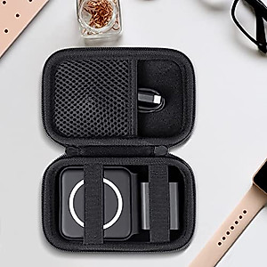 Aenllosi Hard Carrying Case Replacement for UCOMX Nano 3 in 1 Foldable Wireless Charging Station (Black,Case Only)