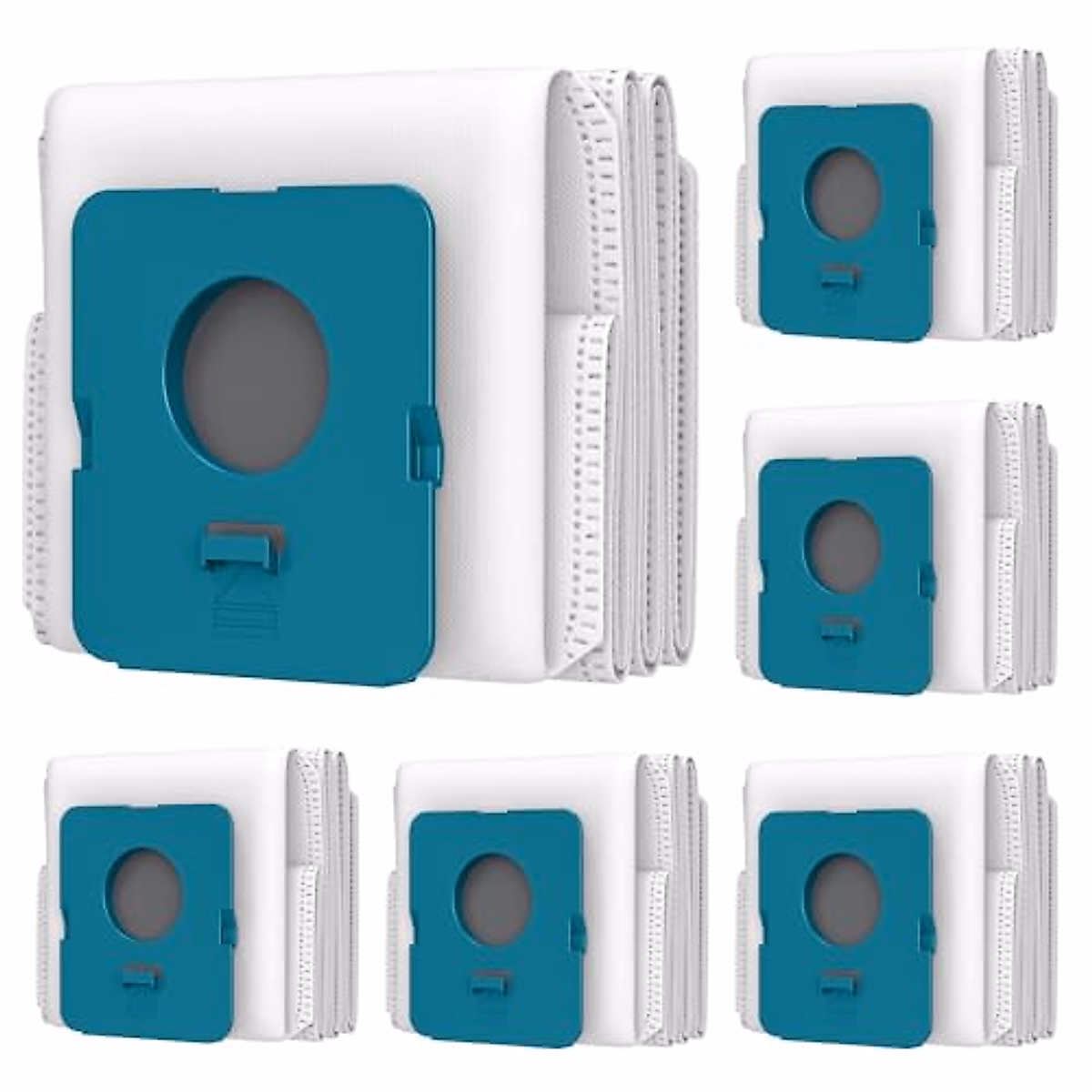 VCA-ADB953 Dust Bag, 6 Pack Vacuum Bags Replacement for Samsung VCA-ADB95 Bespoke Jet Cordless Stick Vacuum Cleaner Accessories Parts, VS20A95923B/AA, VS20A95923N/AA, VS20A95923W/AA