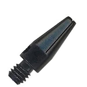 Black Mini (Micro) Dart Shafts - 3 Sets (9 shafts), 2BA Short Length + O'rings - 3/4 in