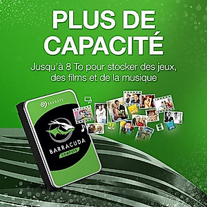 Seagate BarraCuda 2TB Internal Hard Drive HDD – 3.5 Inch SATA 6Gb/s 7200 RPM 256MB Cache – Frustration Free Packaging (ST2000DM008/ST2000DMZ08)