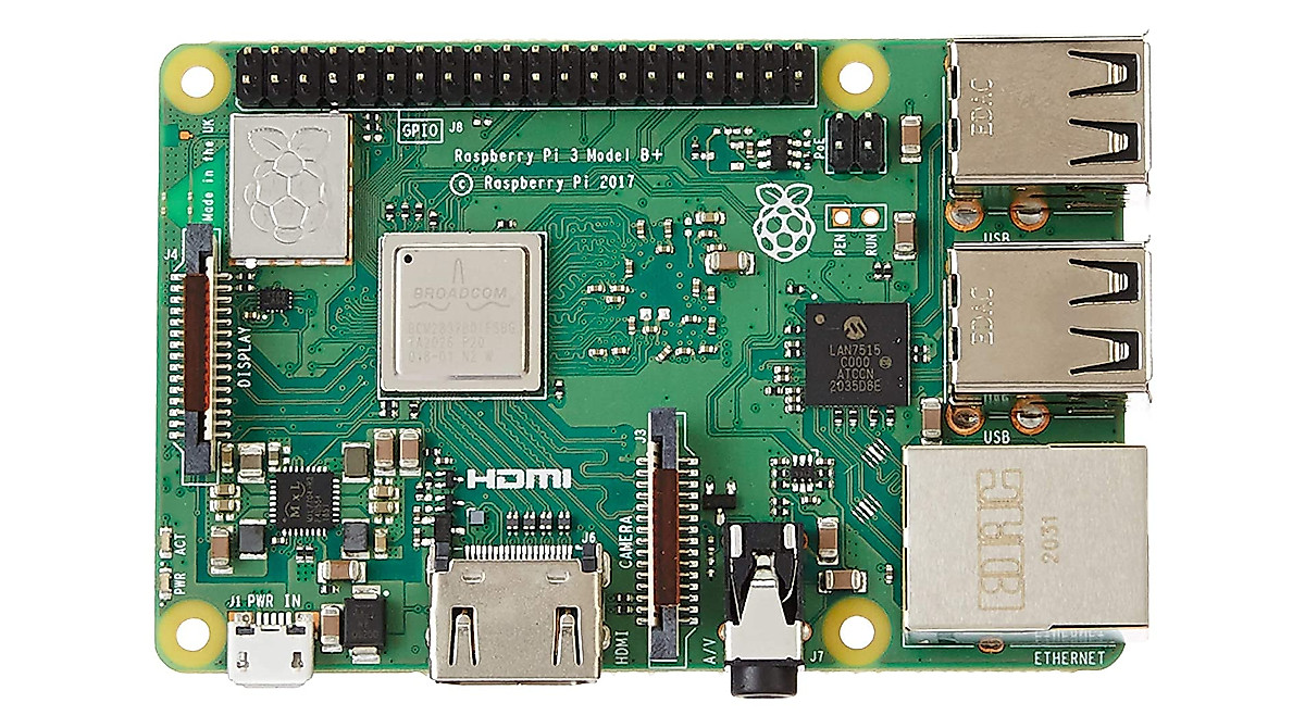 New Raspberry Pi 3 Model B+ Board (3B+) Raspberry PI 3B+ (1GB) (3B Plus ...