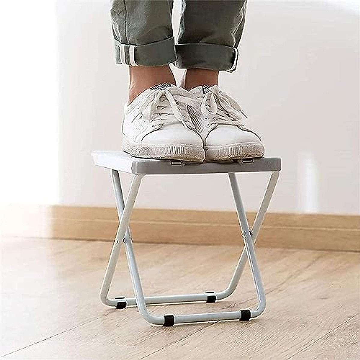 Shower Chair - Lightweight Portable Foldable Stool for Bath - Ideal for Kitchen, Garden, Camping, Fishing, Travel, Hiking - Transfer Bench Seat