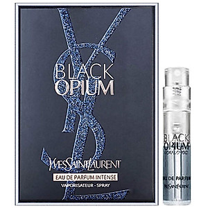 Yves Saint Laurent Black Opium Intense Eau De Parfum Intense Spray, Sample Travel Size, 0.04 fl oz / 1.2 ml