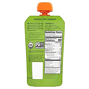 Peter Rabbit Organics Fruit Vegetable, Squeezable Pouches, 4 Ounce (Pack of 18)