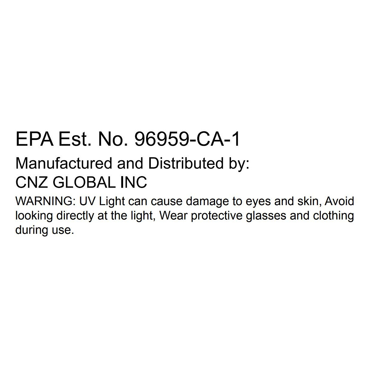 CNZ 18 Watts 2G11 Base UV-C Germicidal Ultraviolet Light Bulb QTY 2