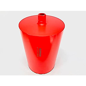 11" Inch Diamond Wet Core Drill Bit 1-1/4” Threaded by BLUEROCK Tools for Concrete Rebar Asphalt Brick Rock Masonry Hole Barrel Coring