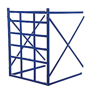Vestil LBPH-EXT Long Bar Pigeon Hole Rack Extension Bay Kit, Steel, 48-1/2" Width, 60" Height, 46-7/16" Depth