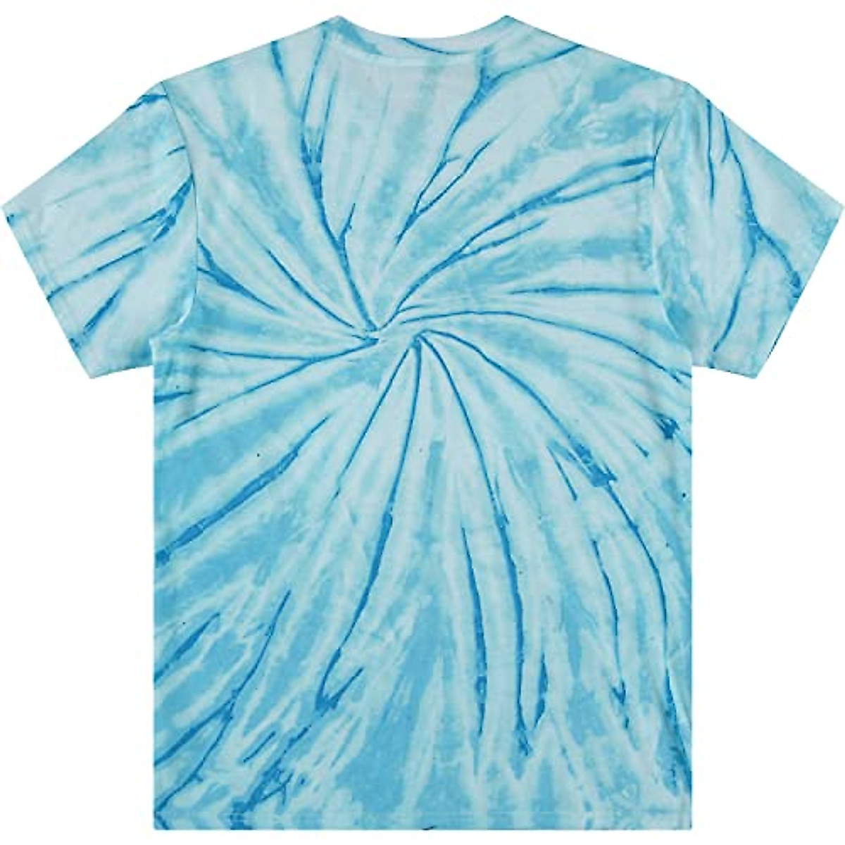 Mens Spongebob Squarepants Classic Shirt - Spongebob, Patrick & Krusty Krab Tie Dye T-Shirt (Blue Dye, Medium)