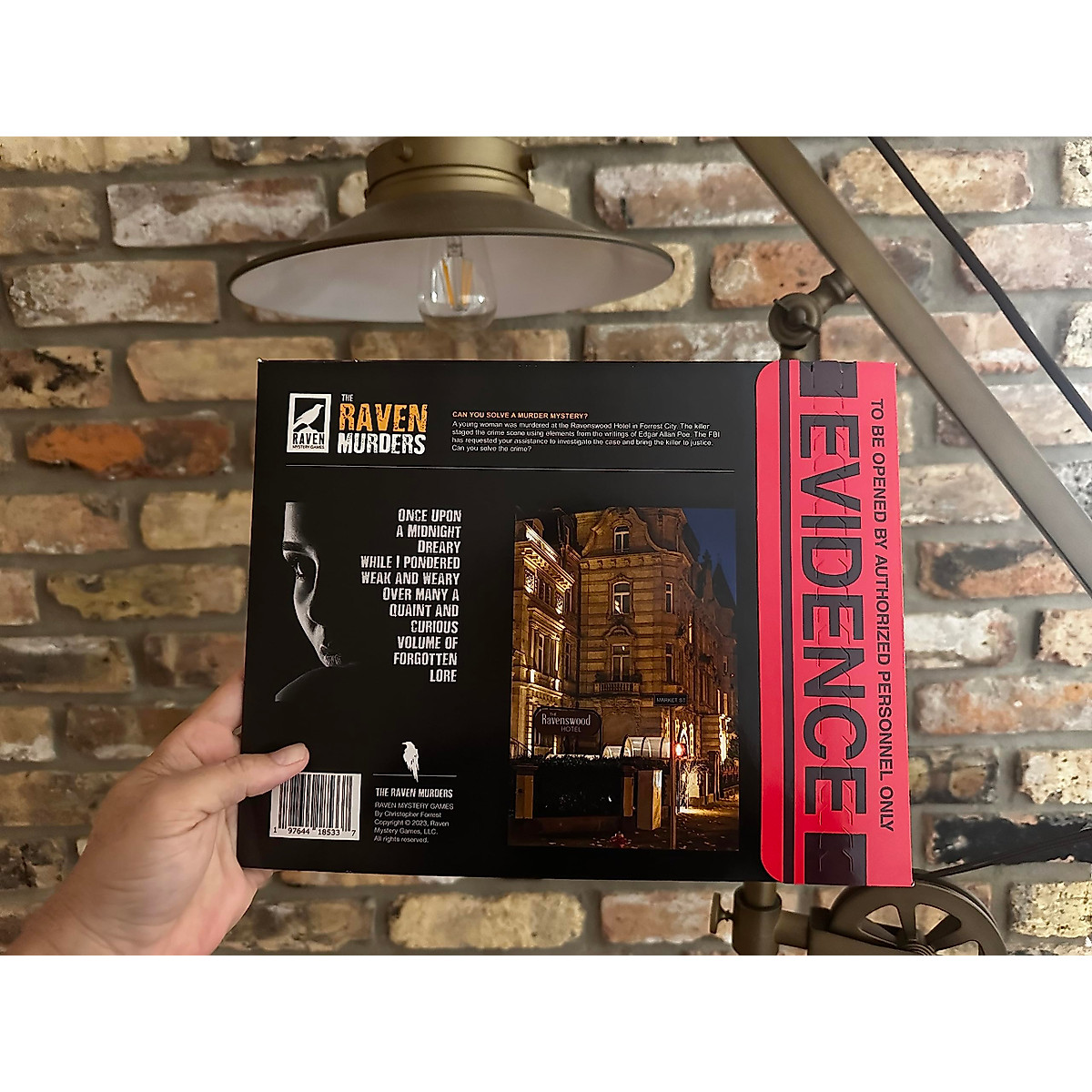 The Raven Murders: A Murder Mystery Game | Unsolved murder mystery game - Cold Case Files Investigation Detective Evidence & Crime File - individuals, date nights & party games