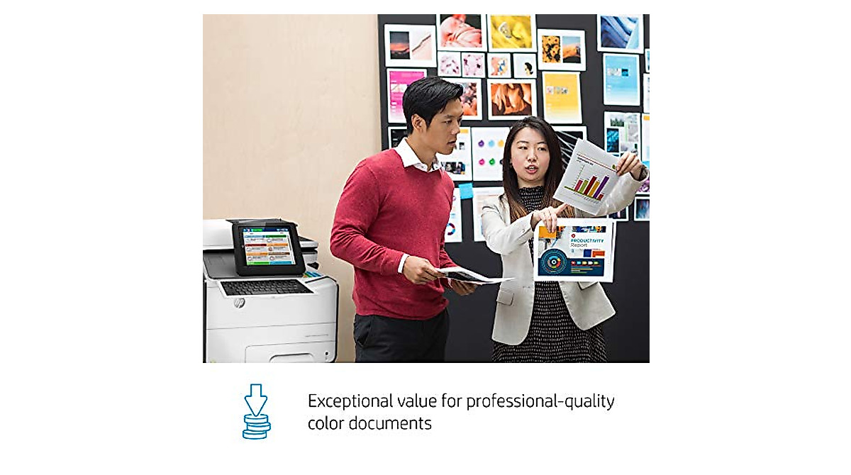 HP PageWide Enterprise Color Flow 586z Multifunction Printer - Fast ...