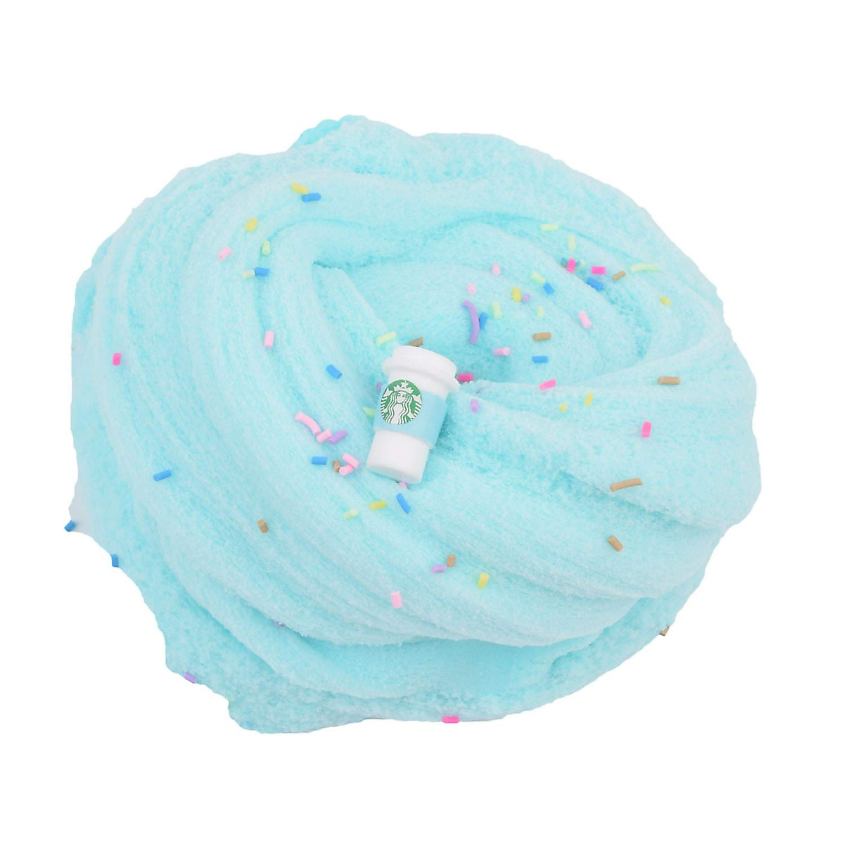 HUNDUN 2 Pack Cloud Slime Blue and Pink Supplies Stress Relief Toy Scented DIY Putty Sludge Toy Gifts for Girls and Boys (Blue&Pink)