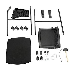 YIYIONCE 2 Pack Tablet Arm Chair, Office Guest Chairs & Reception Chairs with Wheels Foldable & Stackable Meeting Chair Black Mesh Bouncing Back Chair for Office Meetings & Reception| US Stock