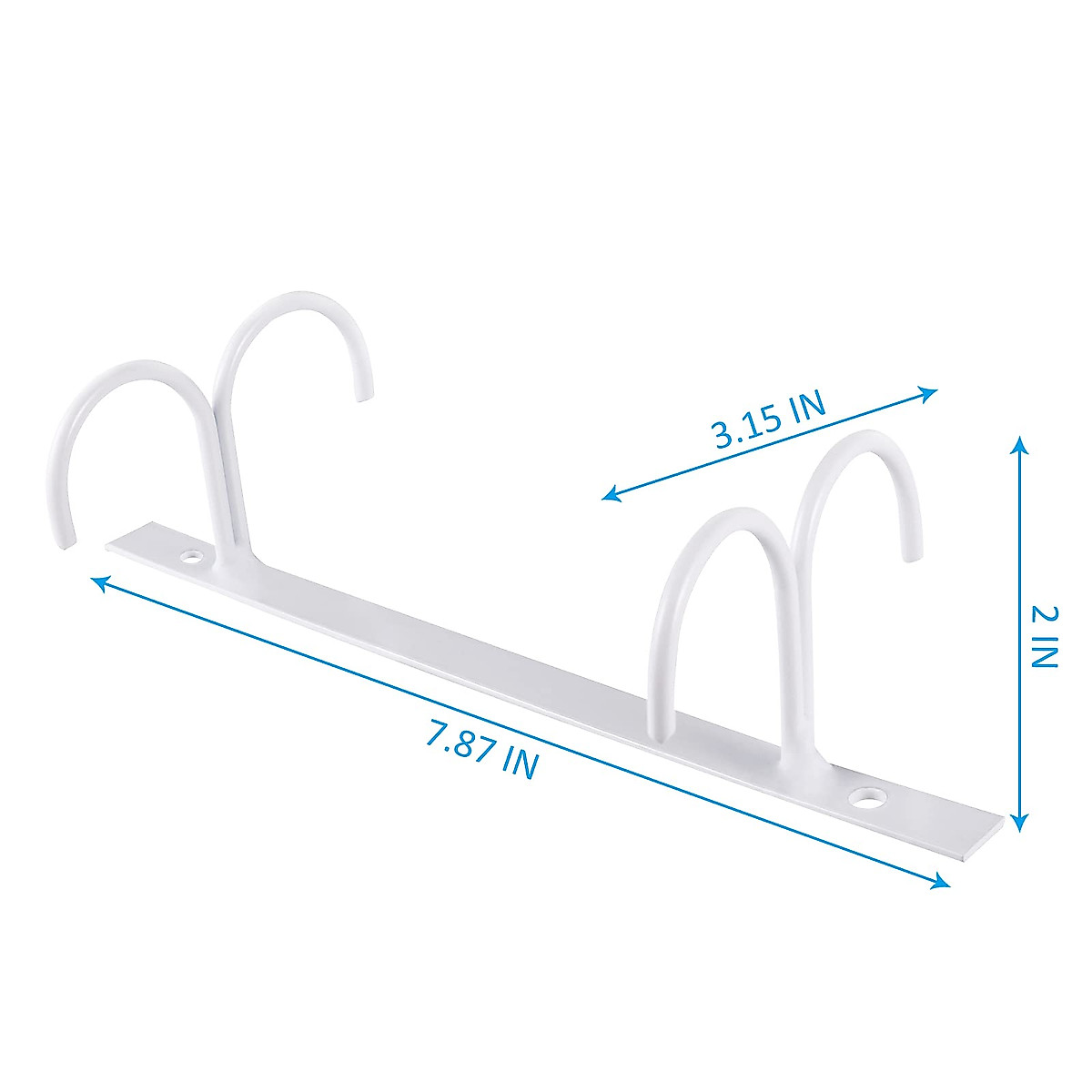 TRUSBER Mug Holder Under Shelf Coffee Cups Organizer Under Cabinet 3 Pack Cups Mugs Rack with Hooks 12 Hanging Hooks for Mugs,Coffee Glass Cups
