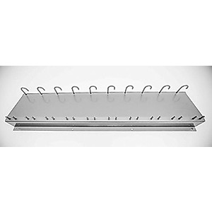 Werth Wall Mounted Folding Walker Storage Rack System Holds Upto 10 Walkers