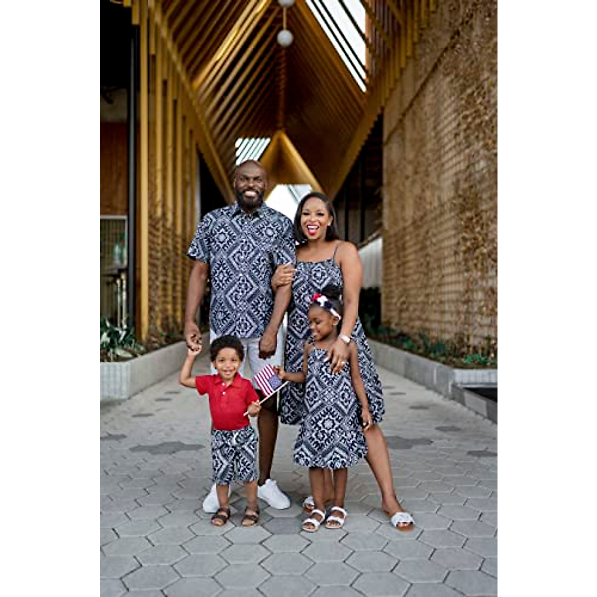 The Children's Place Baby Girls' and Newborn Dresses, Blue Bandana, 12-18 Months