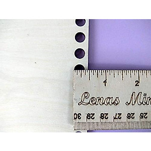 Basket Bottom, 10 inch 25 cm. Square Wooden Base Crochet Weaving Craft Supplies