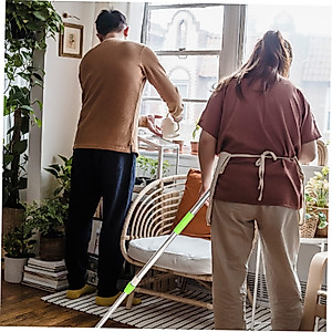 ORFOFE 1 Set Mop Pole Replacement Rotating Mop Handle Replacement Rotating Mop Rod Commercial Mop Rotary Mop Rod Mopa para Limpiar Pisos Handle Mop Rod Turnicate Kit Mopping Plastic Green