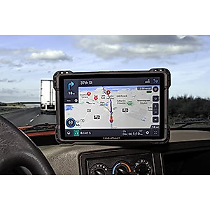 Rand McNally TND 1050 10-inch GPS Truck Navigator, Easy-to-Read Display, Custom Truck Routing, Rand Navigation, and Removable Guard, Black