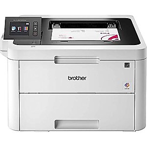 Brother RHL-L3270CDW Refurbished Compact Wireless Digital Color Printer with NFC Mobile Device and Duplex Printing-Ideal -for Home and Office Use Amazon Dash Replenishment Ready (Renewed Premium)
