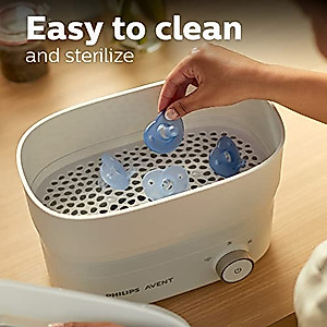 Philips AVENT Soothie Heart Pacifier, 0-3 Months, Pink/Light Pink, 4 Pack, ‎SCF099/42