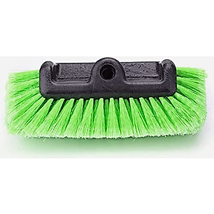 Forgrace 12" Car Wash Brush with Medium Soft Bristle for Auto RV Truck Boat Camper Exterior House Washing Cleaning, Green Plus