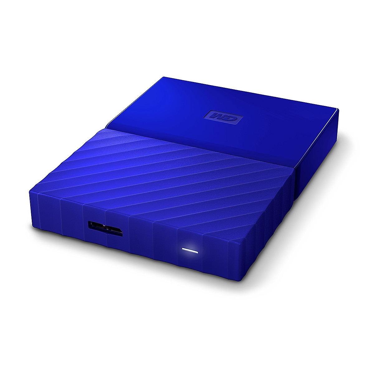 WD 4TB Blue My Passport Portable External Hard Drive - USB 3.0 - WDBYFT0040BBL-WESN (Renewed)