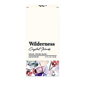Wilderness Crystal Woods Eau de Parfum Spray by Tru Western - Fresh and Warm Floral Fragrance for Women - Featuring Notes of Eucalyptus Blooms, Jasmine Petals, and Sheer Cedar - 1.7 fl oz | 50 ml
