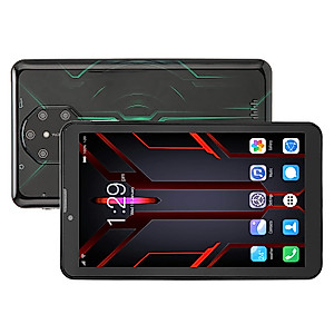 Tablet for Kids, MT6592 8 Cores CPU Green 1960x1080 IPS for Android 10 7 Inch Tablet Dual Camera for Work (US Plug)