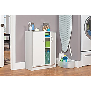 ClosetMaid 8982 Stackable 2-Door Organizer, White