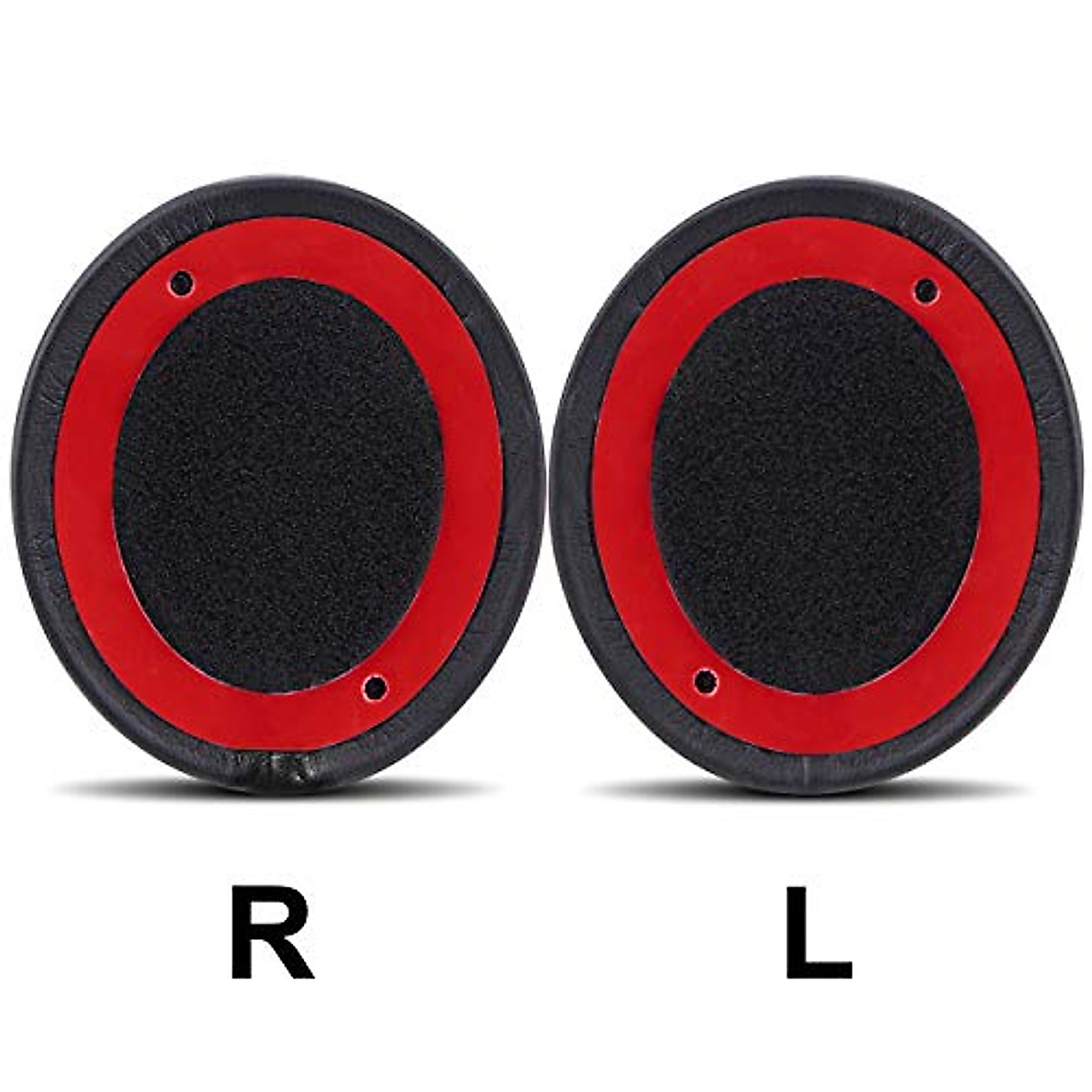 Professional Replacement Ear Pads,Earpads Compatible with Beats Solo 2 & Solo 3 Wireless On-Ear Headphones,Soft Protein Leather,Noise Isolation Memory Foam,Strong Adhesive Tape,2 Pieces