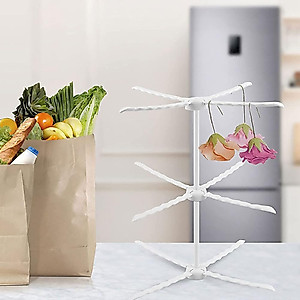 PRETYZOOM 2pcs Drying Rack Decor Foldable Clothing Rack Fresh Pasta Dryer Flower Dryer Stand Flower Drying Holder Fondant Flower Dry Rack Collapsible Flower Stand Tool Flowers Air