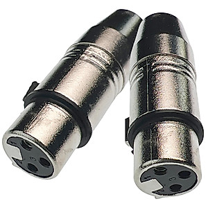 CESS XLR to 3.5mm Stereo Audio Adapter - Connects iPhone, iPad, or Other 3.5mm Devices to Powered Speakers